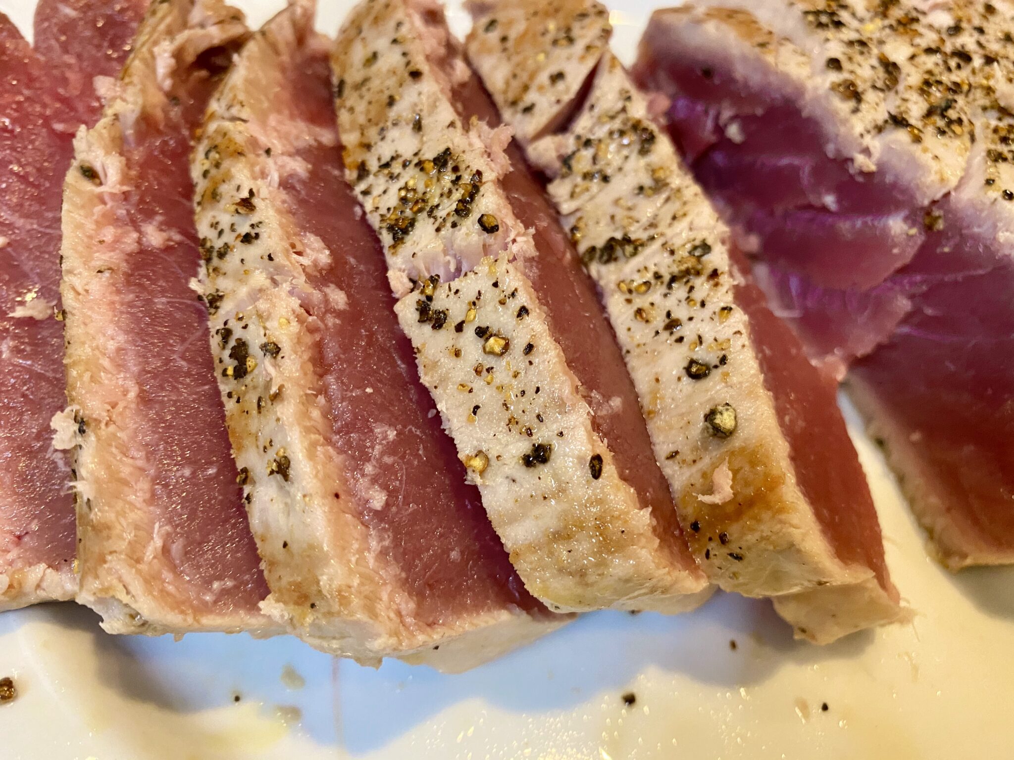 Greek Style Tuna with Roasted Lemon Potatoes - Olive Sunshine